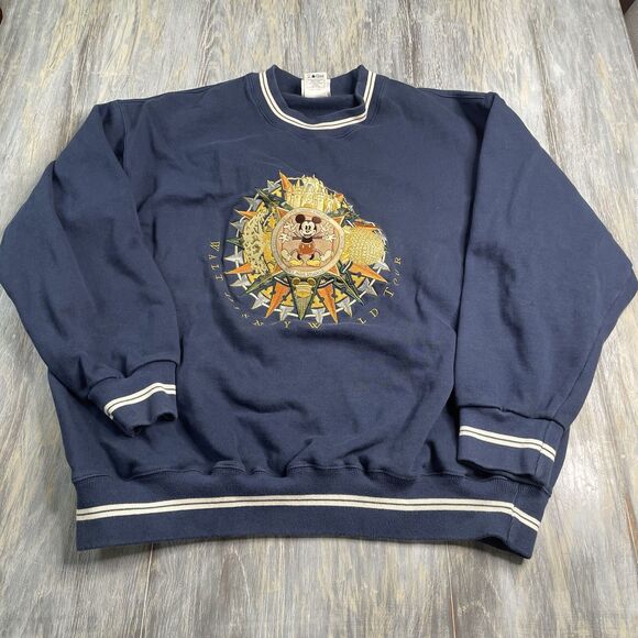 Disney | Sweaters | Vintage Disney World Tour Sweater | Poshmark